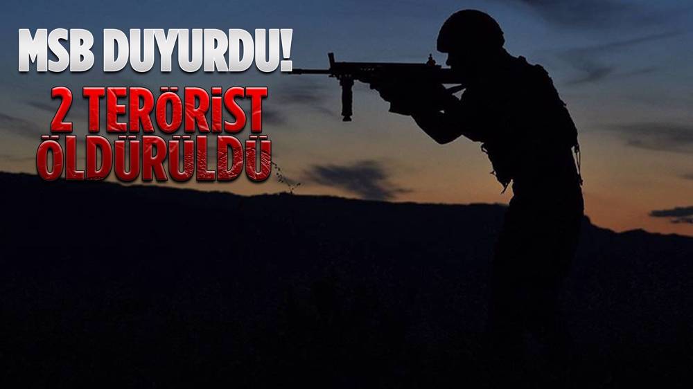 Irak'ın kuzeyinde 2 terörist etkisiz hale getirildi | Ankara Masası