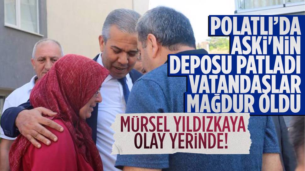Mürsel Yıldızkaya'dan evleri zarar gören vatandaşlara geçmiş olsun ...