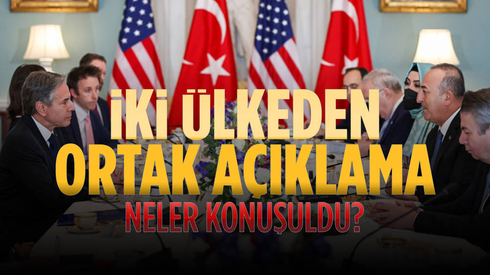 Türkiye ve ABD’den ortak açıklama | Ankara Masası
