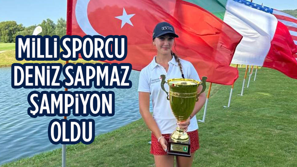 Milli sporcu Deniz Sapmaz, Macaristan’da şampiyon oldu | Ankara Masası