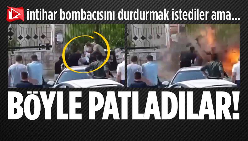 İntihar bombacısı, müdahale edenlerle birlikte patladı! › Son Dakika ...