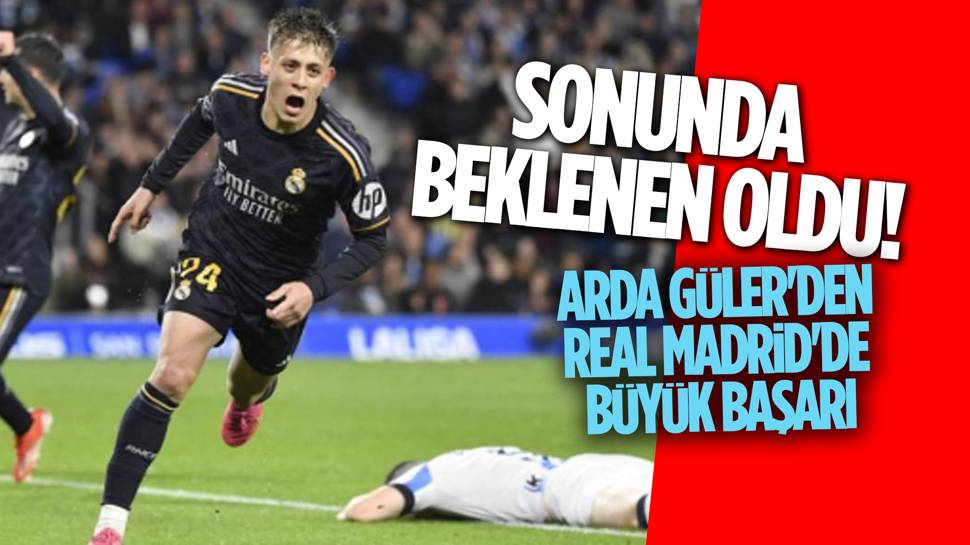 Arda Güler, golüyle Real Madrid'e galibiyeti getirdi! | Ankara Masası