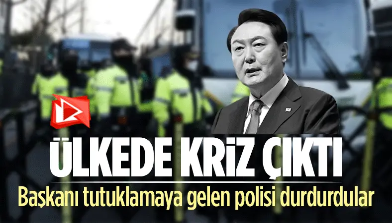 Kriz çıktı! Görevden alınan başkanın tutuklanmasına engel oldular ...
