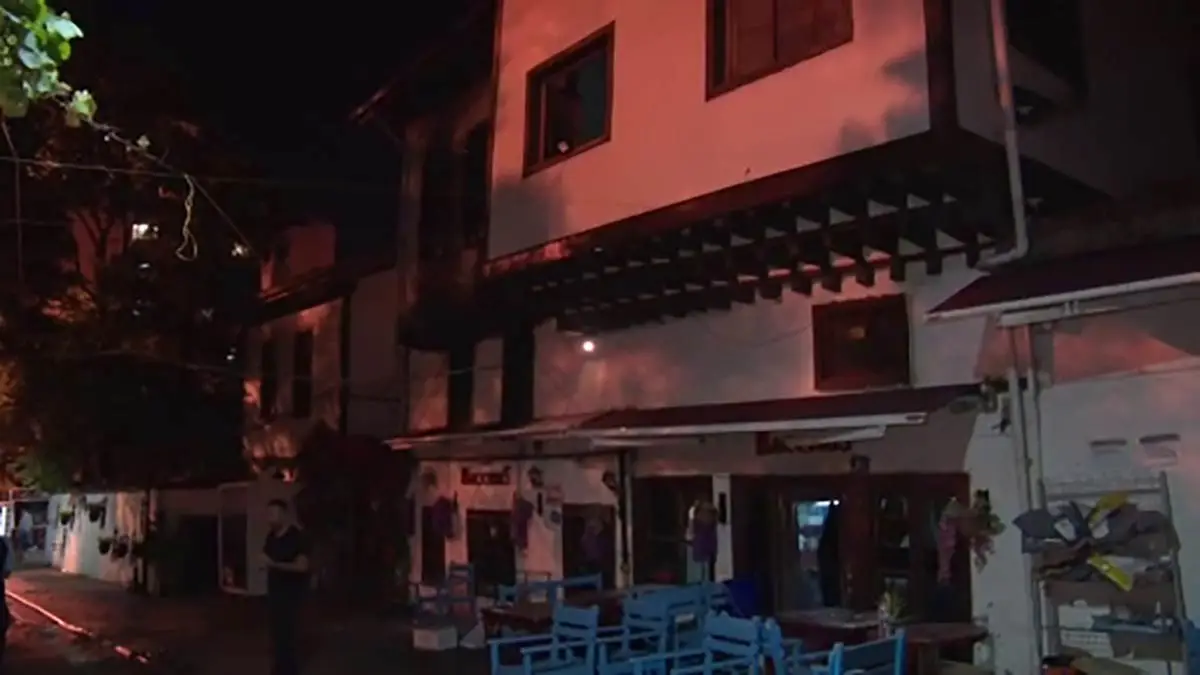Altındağ Hamamönü’nde kafe yangını: İki kat da yandı | Ankara Masası