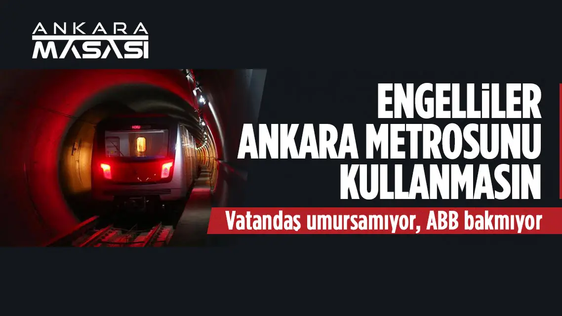 Ankara metrosunda engelli asansörü ve merdiven arızası krizi | Ankara ...